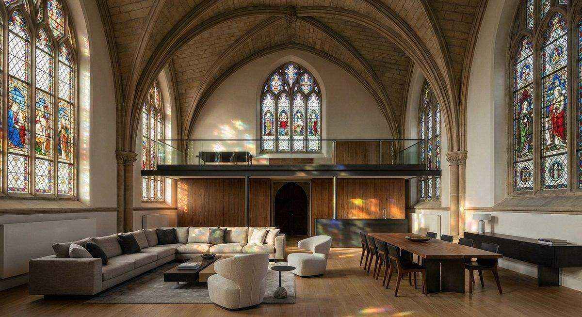 12 Stunning Churches Converted Into Private Homes